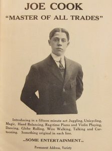 Lake Hopatcong’s Brightest Star, Joe Cook – Lake Hopatcong Historical ...